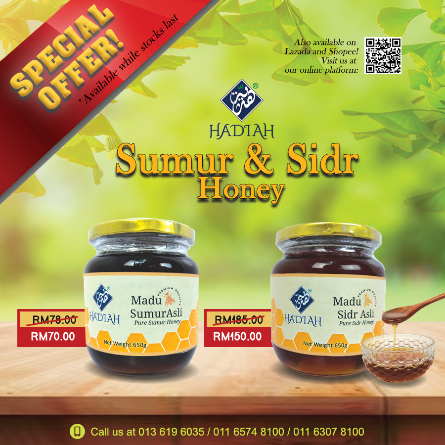 Pure Sidr Honey (650ml) - Hayat Trading and Consulting