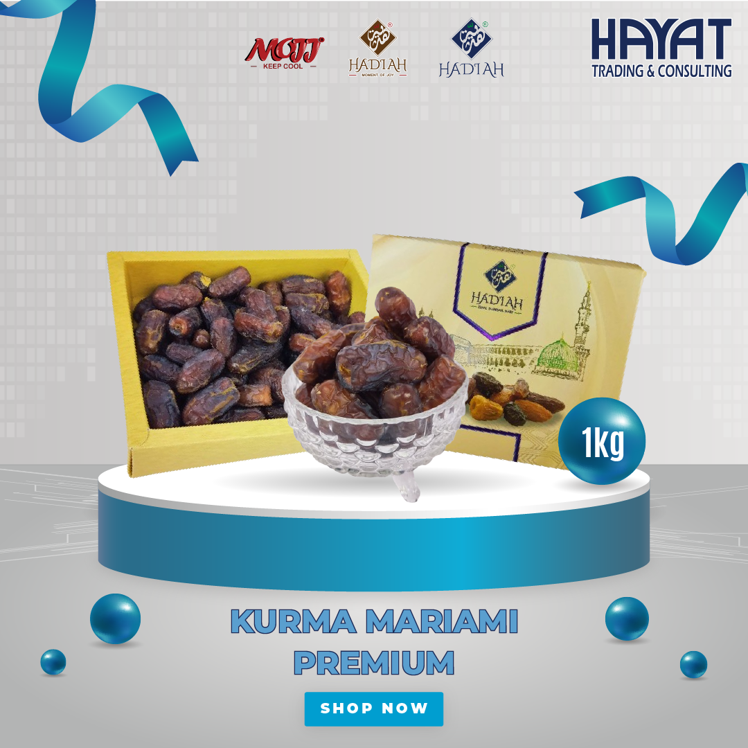 Kurma Mariami Premium (1kg)- BOX - Hayat Trading and Consulting Sdn Bhd