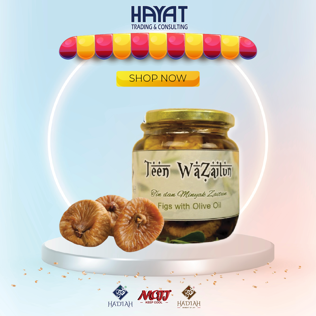 Figs with Olive Oil - 500g - Hayat Trading and Consulting Sdn Bhd
